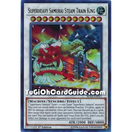 Superheavy Samurai Steam Train King (Ultra Rare)