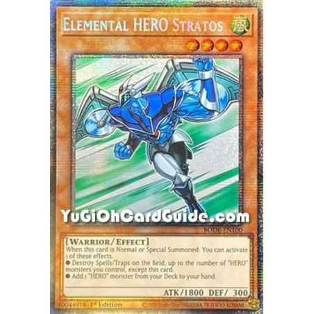 Elemental HERO Stratos (Starlight Rare)