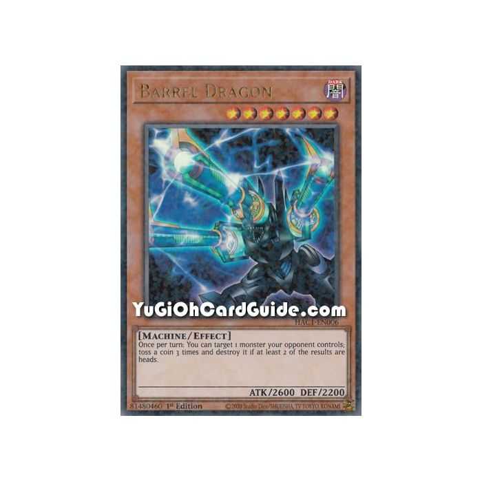 Barrel Dragon (Ultra Rare/Duel Terminal)