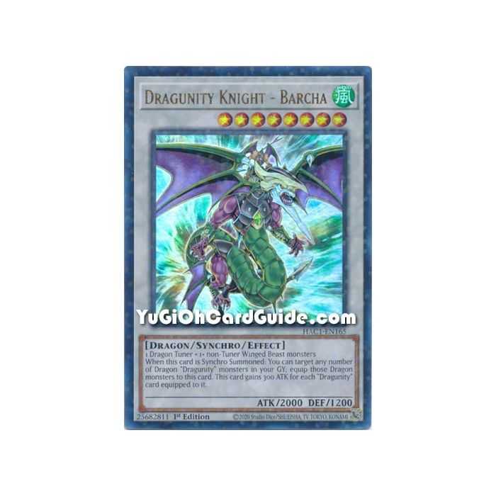 Dragunity Knight - Barcha (Ultra Rare/Duel Terminal)