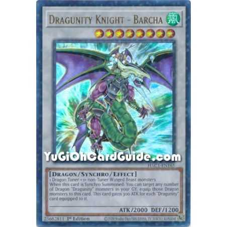 Dragunity Knight - Barcha (Ultra Rare/Duel Terminal)