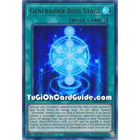 Generaider Boss Stage (Ultra Rare)