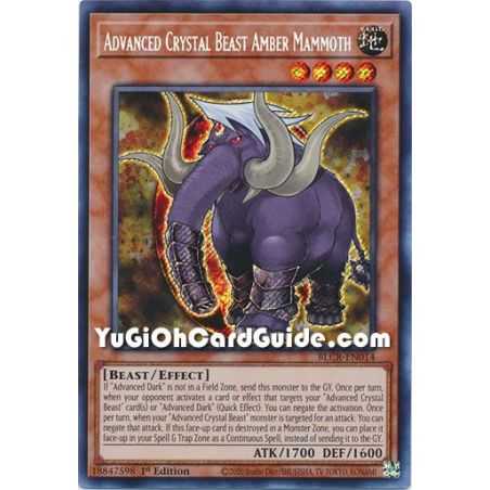 Advanced Crystal Beast Amber Mammoth (Secret Rare)