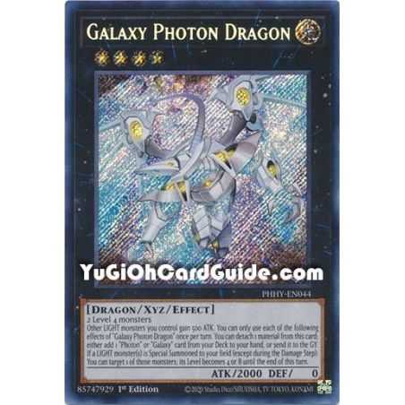 Galaxy Photon Dragon (Secret Rare)