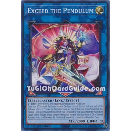 Exceed the Pendulum (Super Rare)