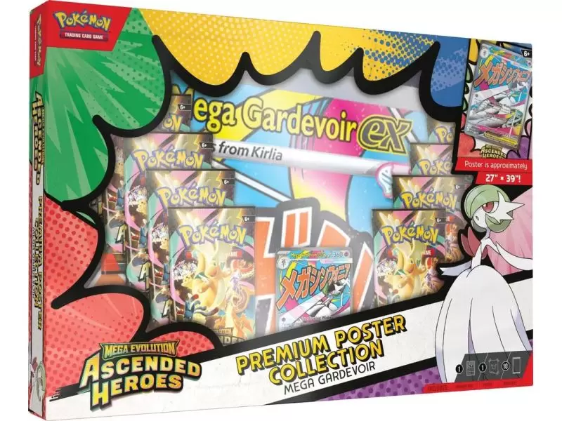 PREVENTA ME02.5 Ascended Heroes Premium Poster Collection (Mega ...